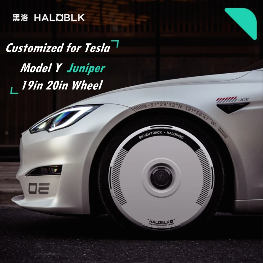 Haloblk Hubcaps For Tesla Model Y Juniper 20inch 19inch Wheel 2025 2026 ...