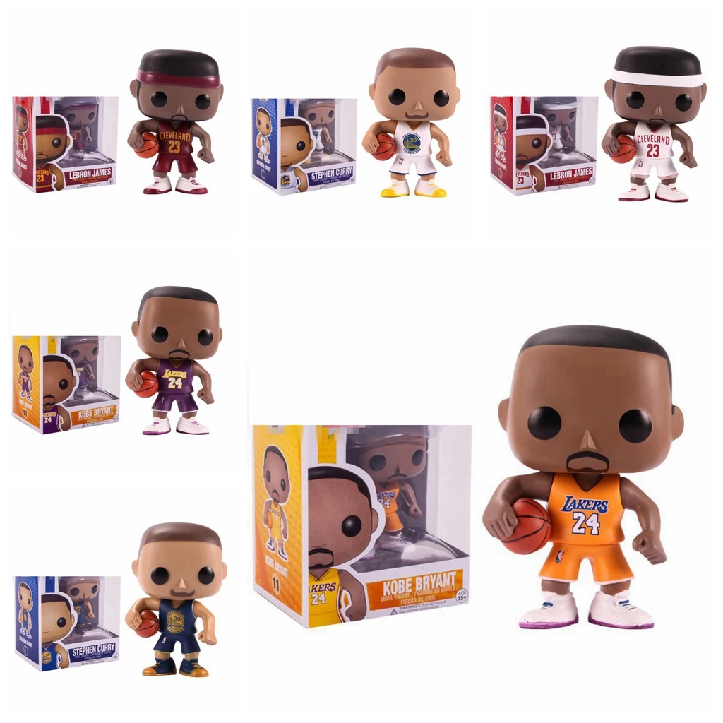 FUNKO-POP-Basketball-Star-Black-Mamba-Kobe-BRYANT-11-CURRY-19-JAMES-01 ...