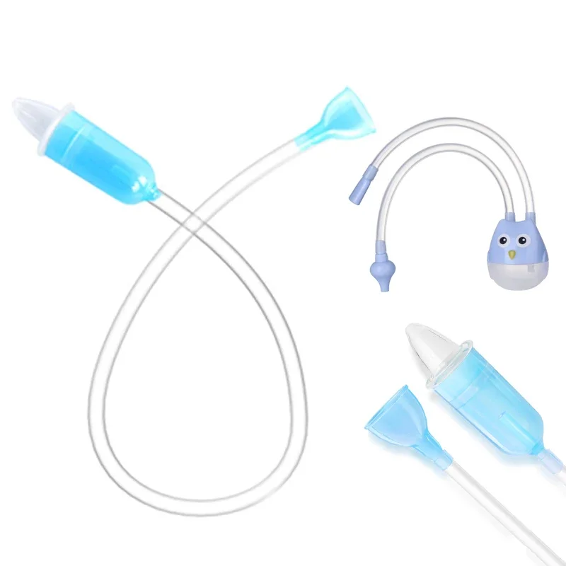 Nasal-Aspirator-Soft-Tip-Safe-Sucker-Newborn-Baby-Vacuum-Suction-Sick ...