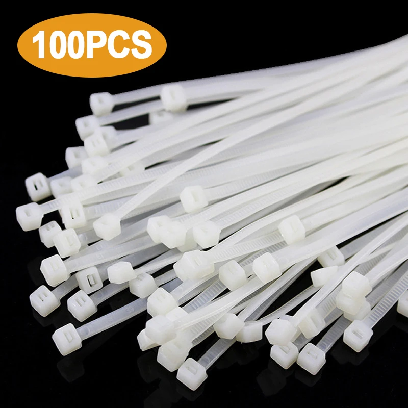 Rögzítő Kábel Nyakkendő Újrafelhasználható Hurokcsomag Önzáró Nylon ...