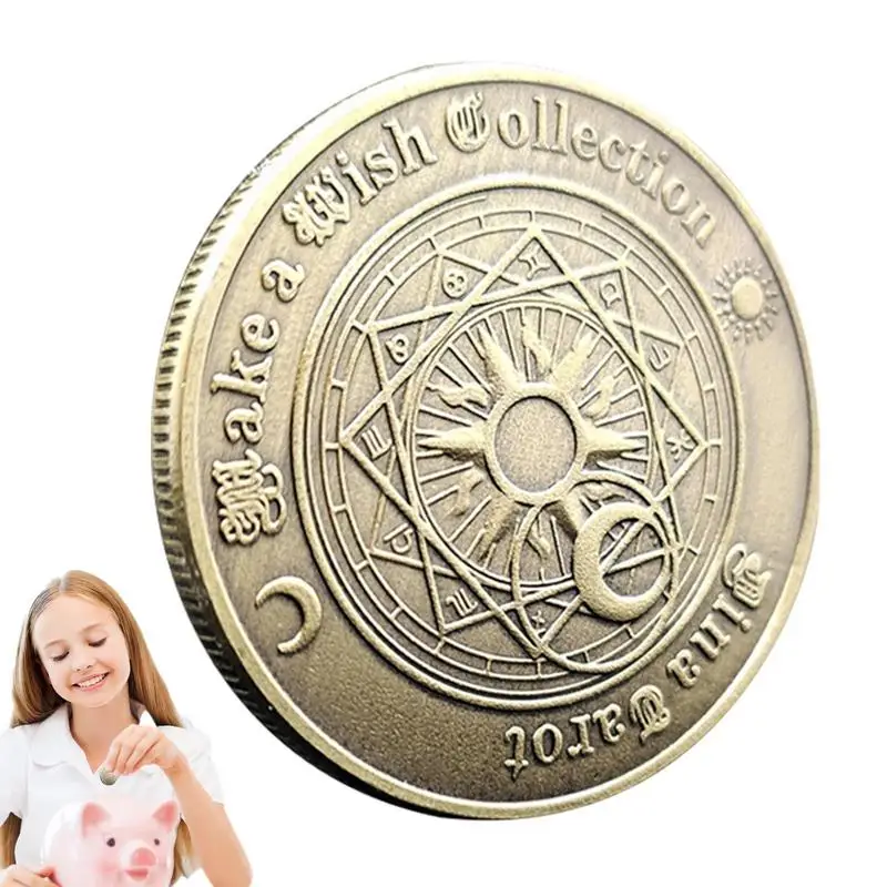 Tarot-Coins-Sun-Moon-Constellation-Challenge-Coin-Constellation ...