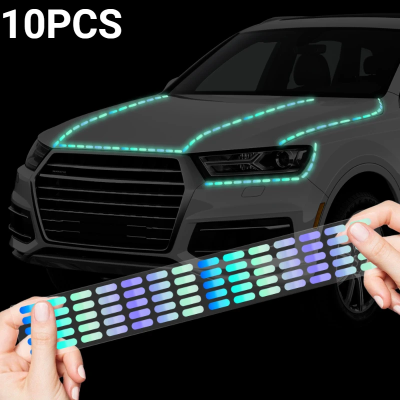 Luminous-Car-Sticker-Reflective-Multifunction-DIY-Funny-Decal-Dark ...