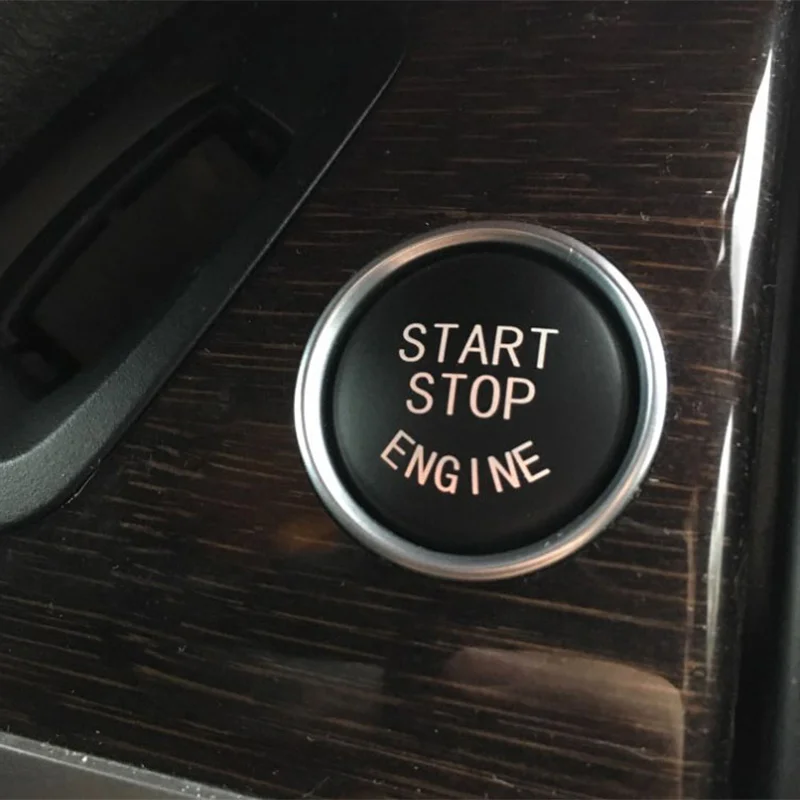 Engine Start Stop Button Decor For Bmw X1 X5 E70 X6 E71 Z4 E89 1 3 5 Series E90 E91 E92 E60 Car ...
