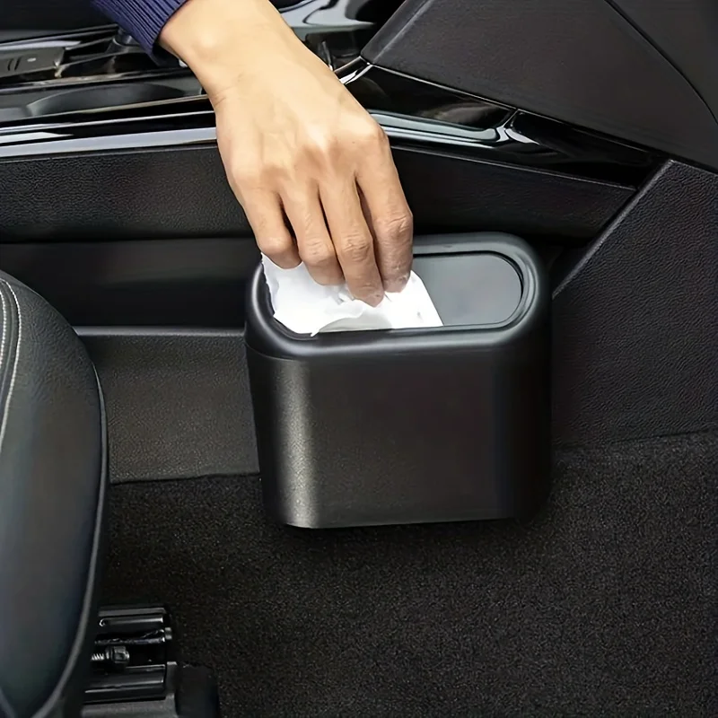 1pc-Car-Trash-Can-Mini-Garbage-Bin-and-Organizer-for-Clean-and-Tidy-Car ...