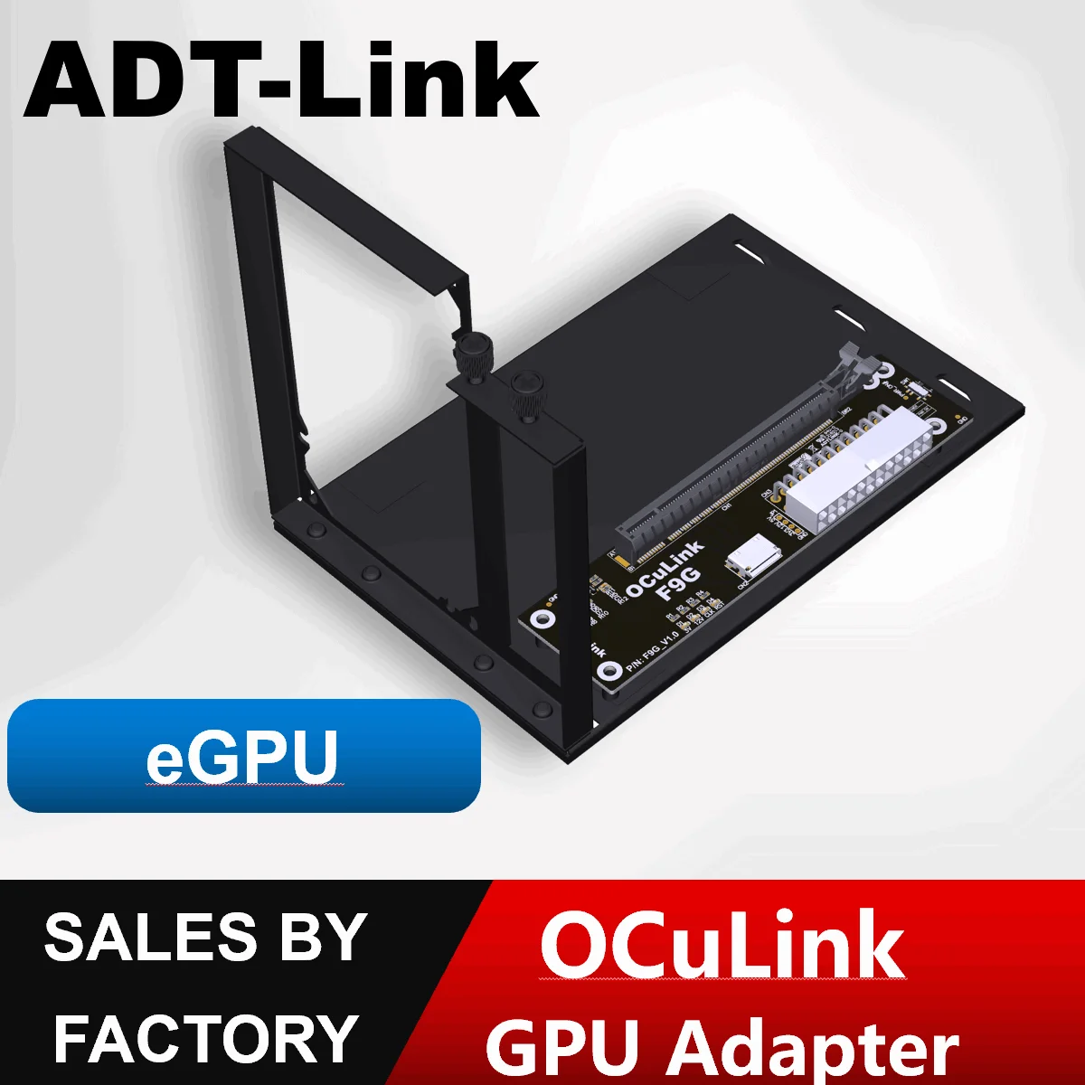 Adaptador Adt Link F9g Oculink A Pcie 2024x16 Gpu Egpu Para Nuc Itx Stx