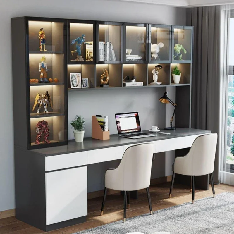 Integrated-Write-Office-Desks-Bookshelf-Household-Bedroom-Desktop ...