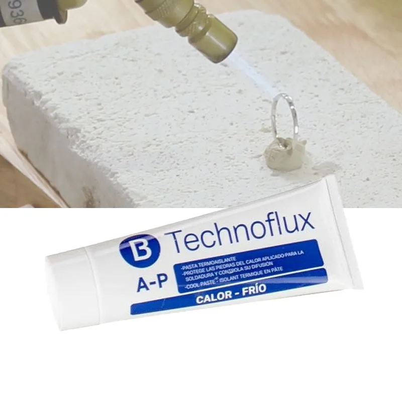Technoflux 120ml AP Thermal Insulating Paste for Jewelry Soldering Heat ...