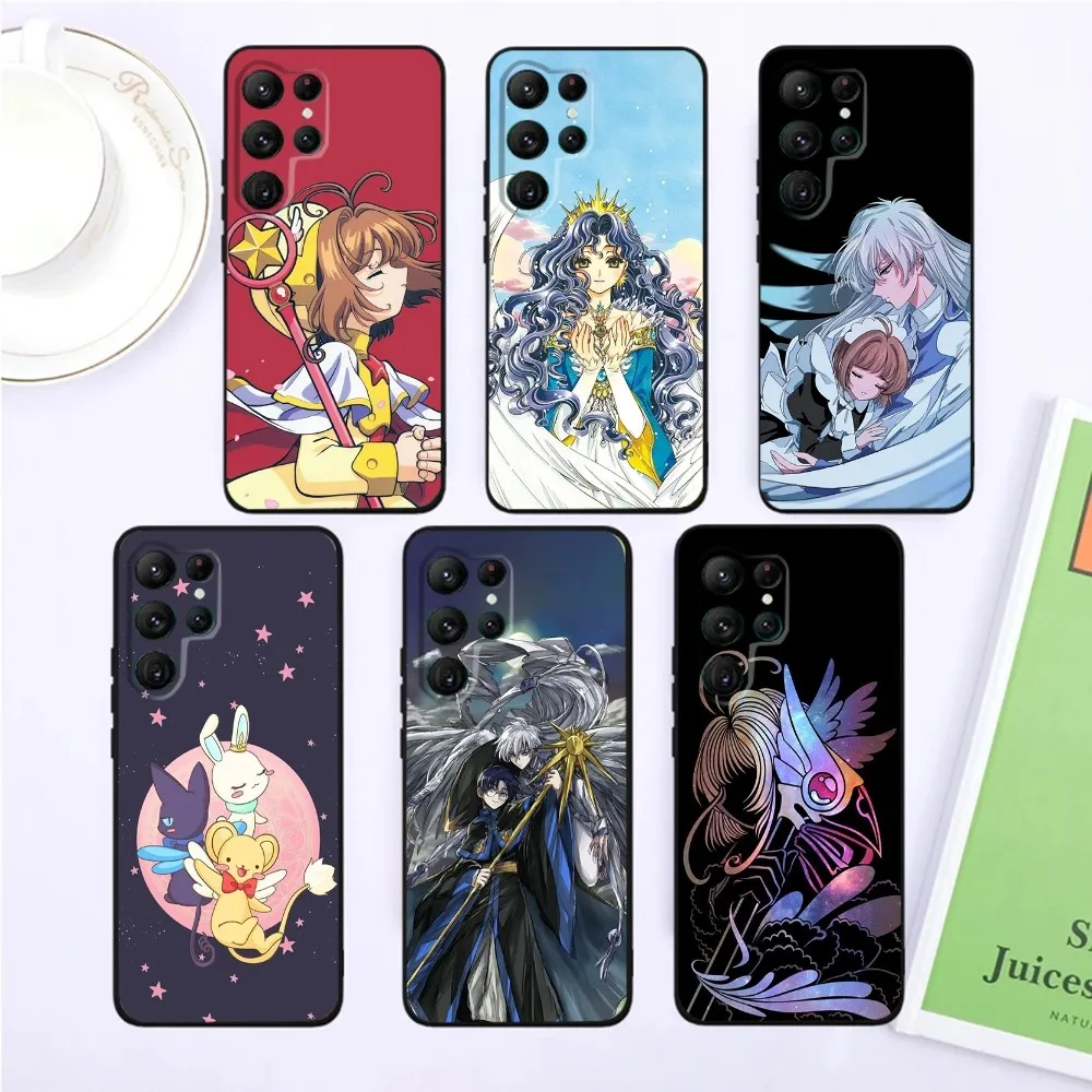 Card-C-Captor-Sakura-Phone-Case-For-SamsungS24-S23-S22-S21-Ultra-Pro ...