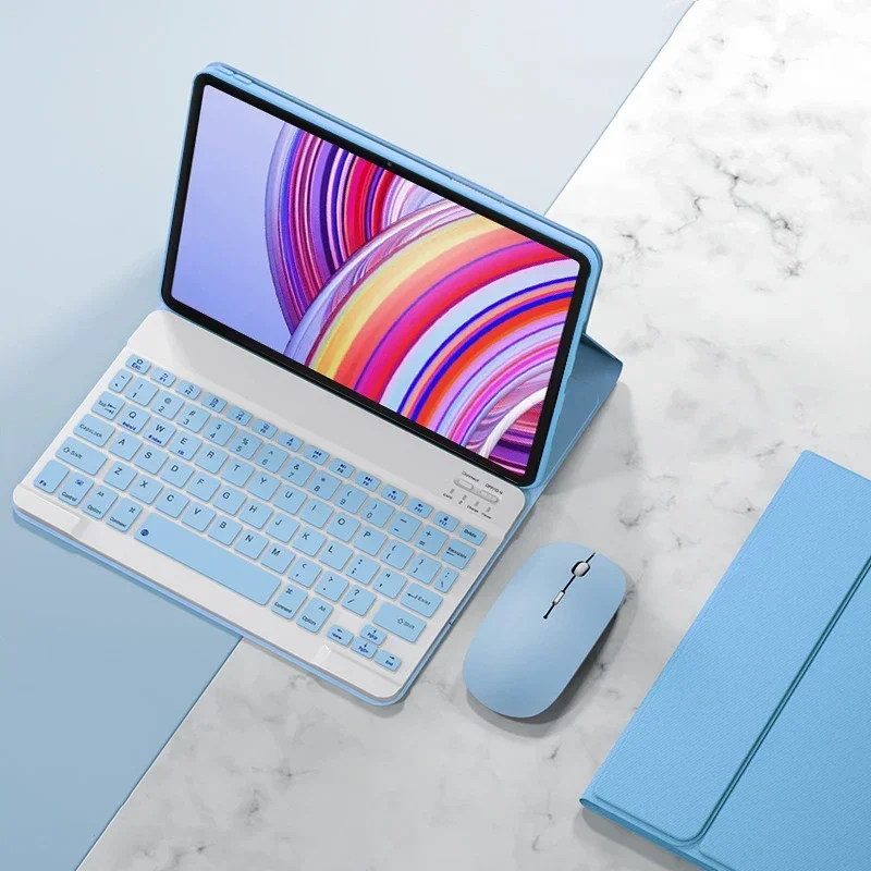 Keyboard-Case-for-Redmi-Pad-Pro-Case-12-1-2024-PU-Leather-Stand-Cover ...