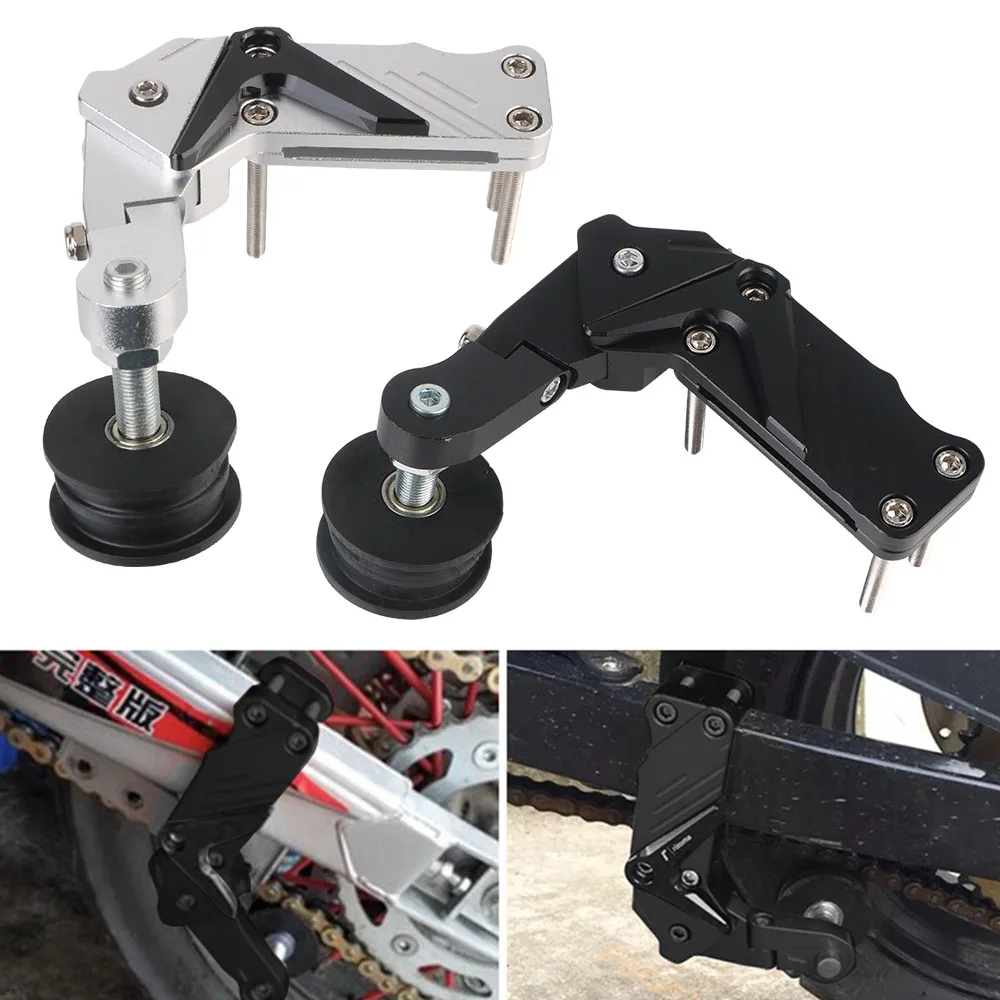 Chain Adjuster Tensioning Wheel Universal Motorcycle Wide Chain Anti ...