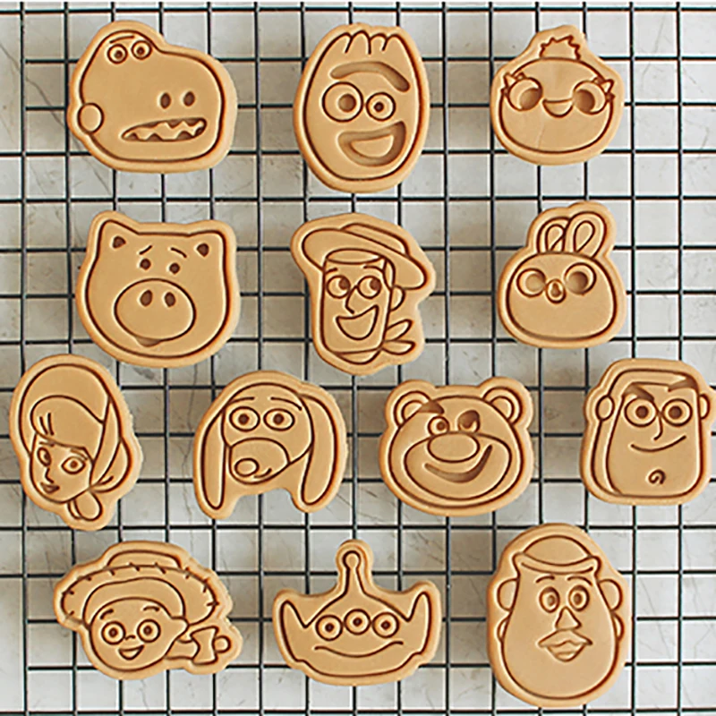Toys-Cartoon-Cookie-Mould-Butter-Cookie-Fondant-Pastry-Cookie-Plastic ...