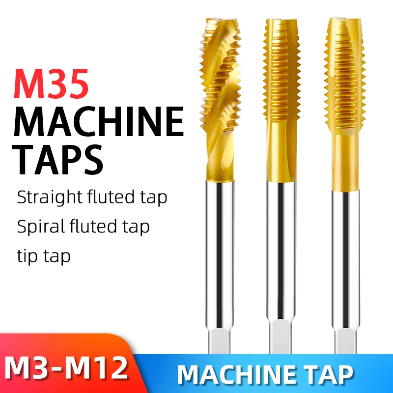 HSS-Cobalt-Containing-Tip-Screw-tap-Mechine-tap-drill-tools-Stainless ...