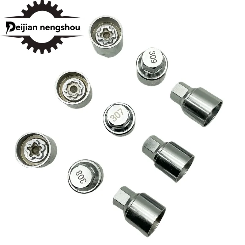 1pcsWheel Bolt Removal Tool Key Tire Anti-theft Screw Sleeve ...