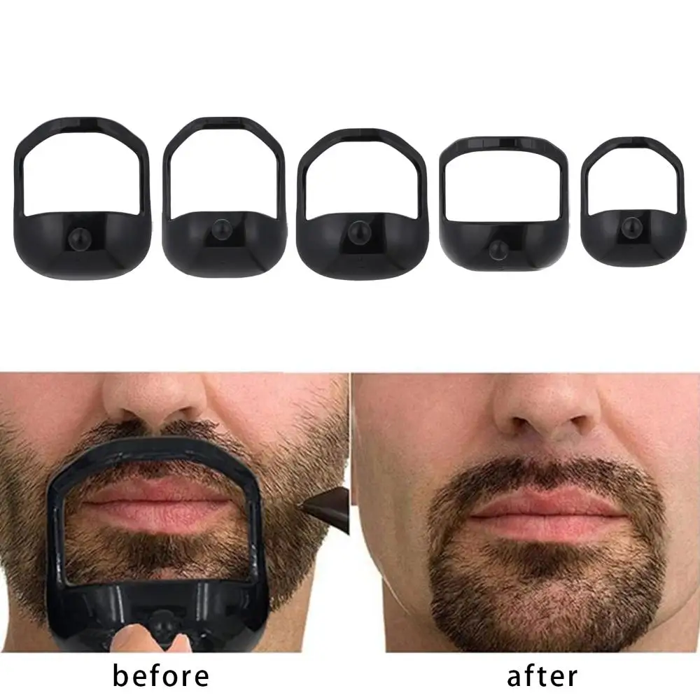 Symmetric-Shaving-Template-Set-for-Men-French-Beard-Shaping-Tool-aparar ...