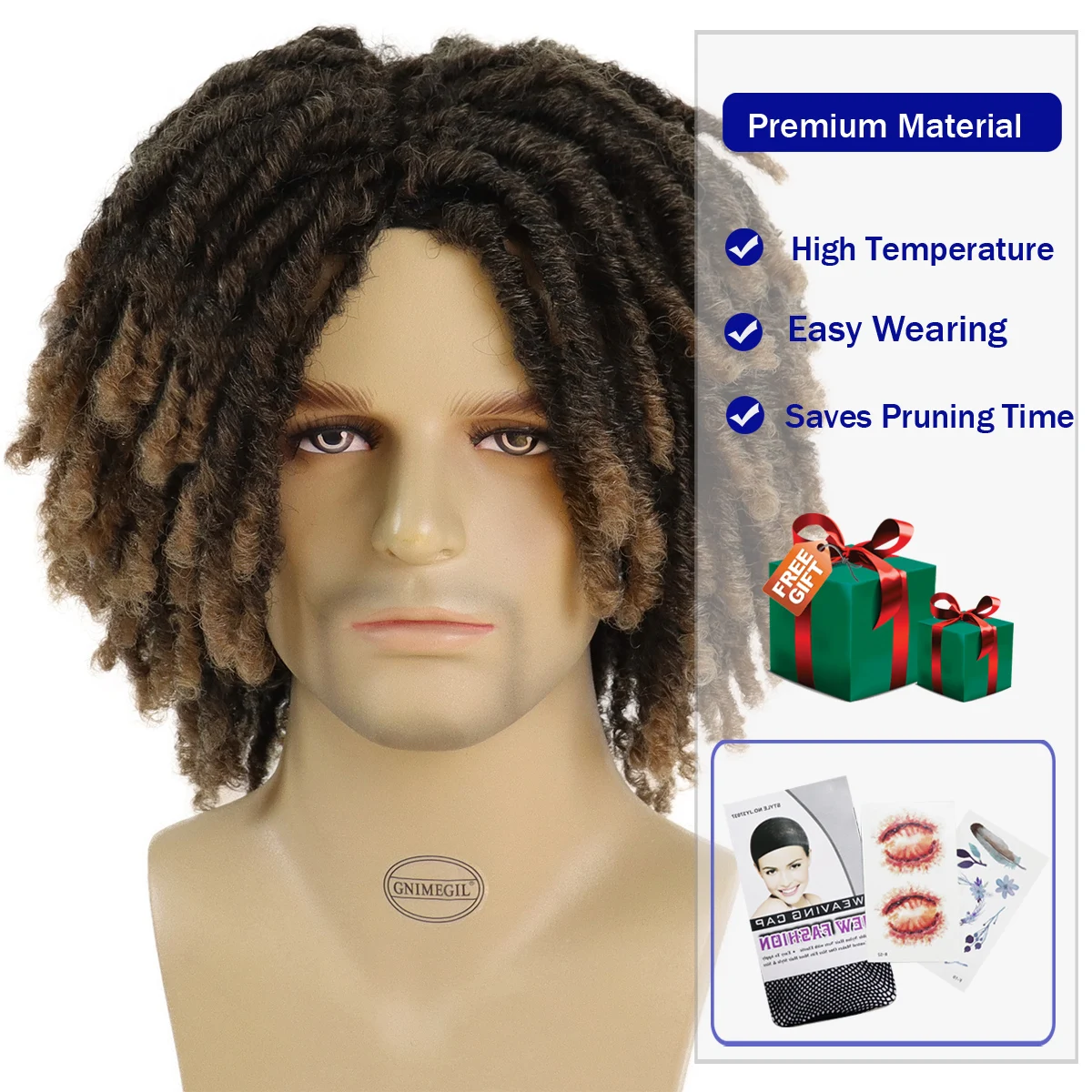 Dreadlock Wig For Men