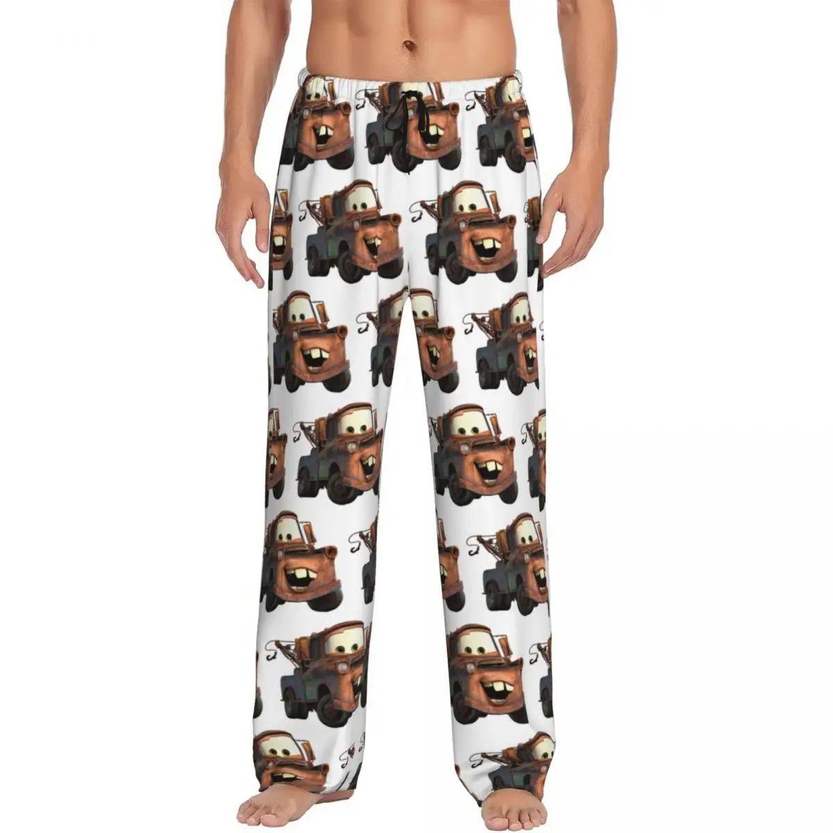 Custom-Cars-Lightning-Mcqueen-Pajama-Pants-Sleepwear-Men-s-Elastic ...