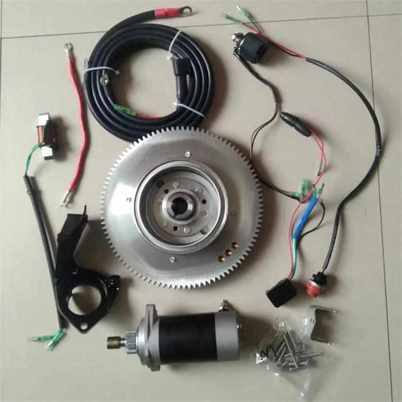 T30 ELECTRIC START KIT FOR YAMAHA 30HMHS/L HWL MHL HIDEA HD30F 2T T25 ...