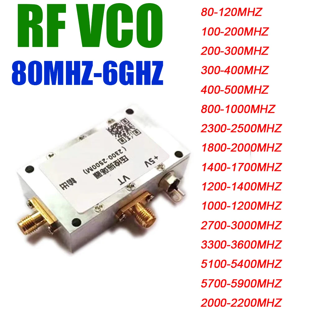 70Mhz-6GHz-VCO-Signal-Generator-RF-Voltage-Controlled-Oscillator-Sweep-For-FM-Radio-WIFI-700 ...