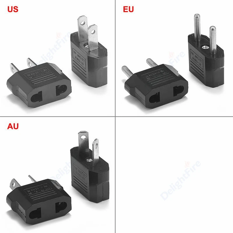 Us Eu Plug Usa Euro Plugs Power Adapter | Power Adapter American Euro ...