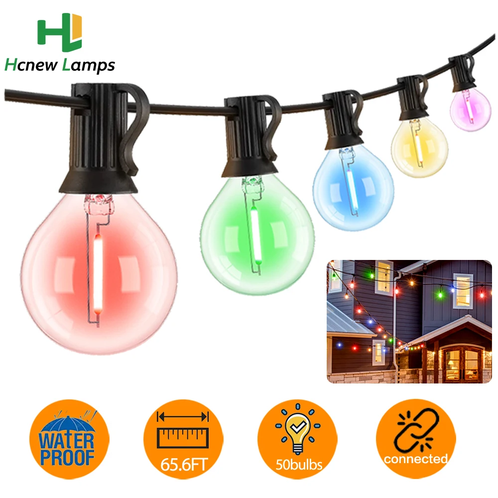 Festoon-LED-G40-Ball-String-Light-Outdoor-For-Party-Light-Camping ...