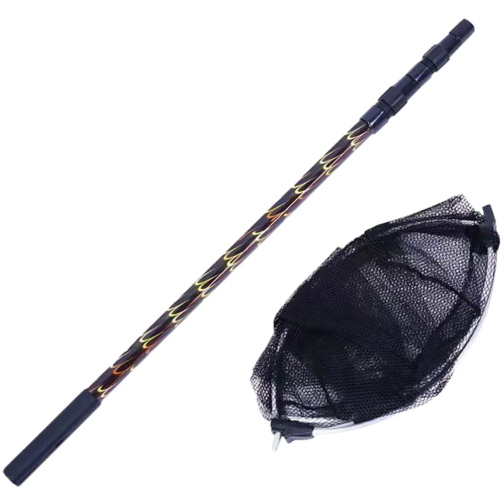 Telescopic Fishing Net Freshwater Pole Handle Landing Nets Saltwater ...