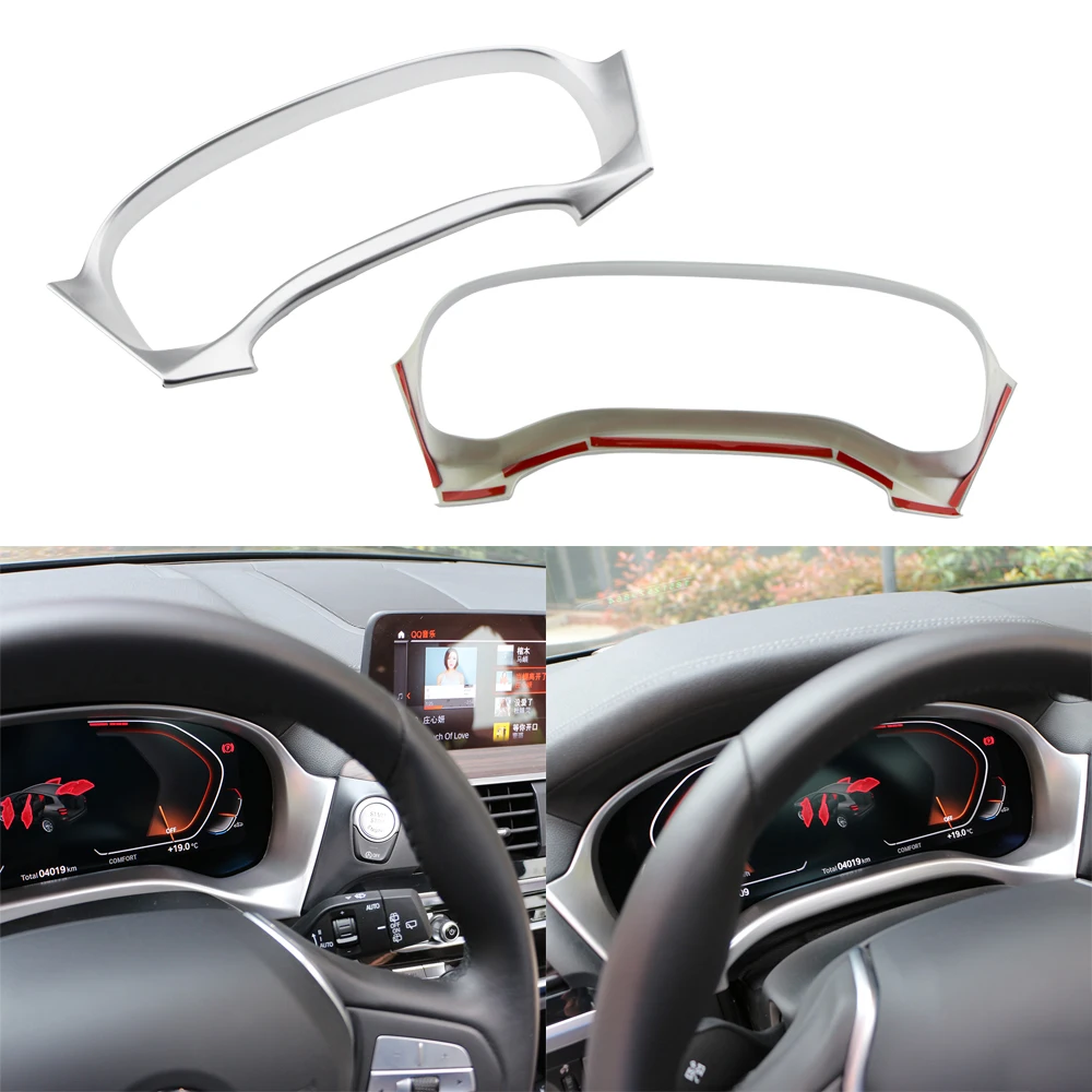 Car Styling for BMW X3 X4 G01 G02 G08 Interior Instrument Panel Frame ...