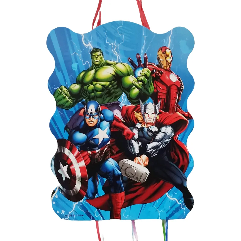 1Pcs-Disney-Avengers-Spiderman-Iron-Man-Hulk-Theme-Pinatas-Boys-Girls ...