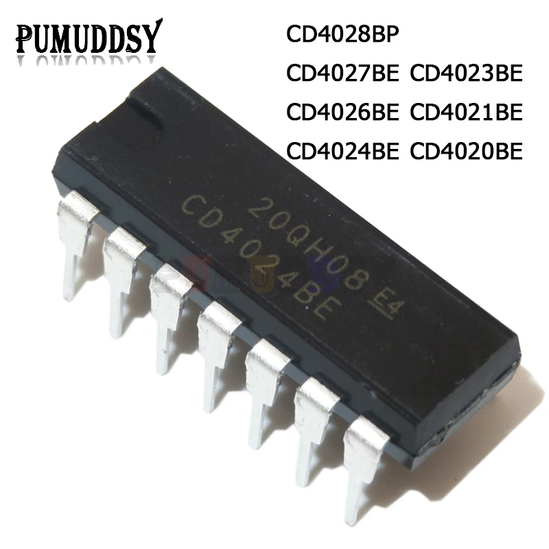 CD4028BE-CD4027BE-CD4026BE-CD4024BE-CD4023BE-CD4021BE-CD4020BE-DIP-16 ...