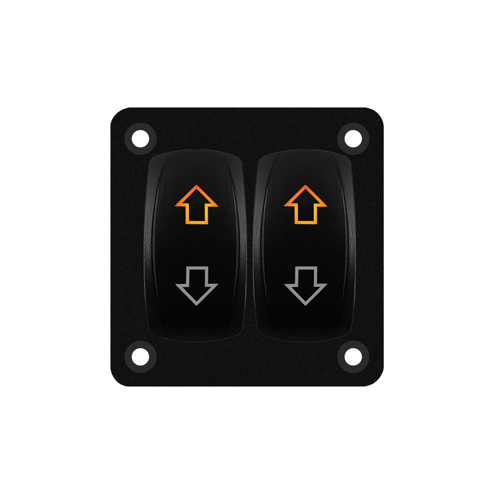 Arrows Boat Rocker Switch Panel 7Pins (ON) OFF (ON) DPDT Momentary ...