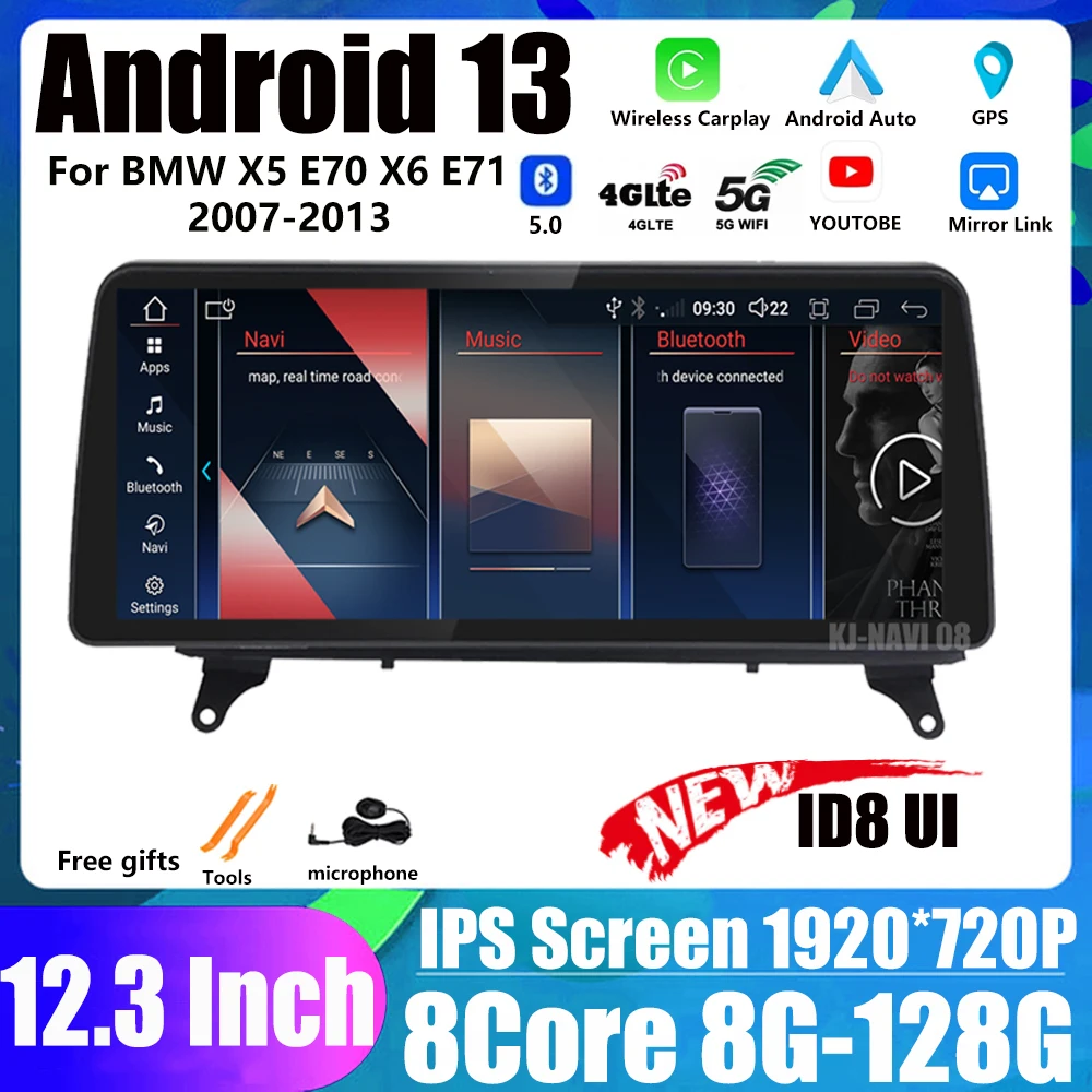 ID8-For-BMW-X5-E70-X6-E71-CCC-CIC-System-Android-13-Radio-Car-Video ...