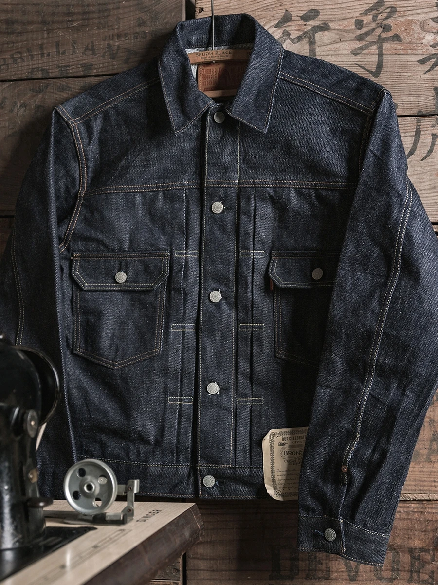 Bronson Lot 807XX 1954 Type 2 Jean Jacket Raw Selvedge Denim 507XX ...