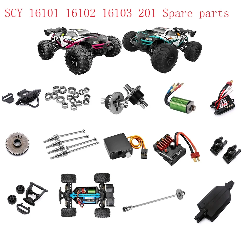 SCY-16101-16102-16103-16201-RC-Remote-Control-Car-Parts-Differential ...