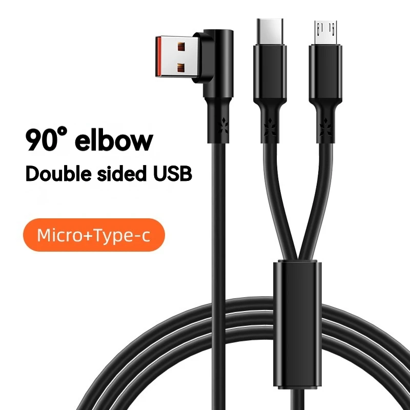 2-in1-USB-C-Micro-USB-LIGHTNING-Type-C-Elbow-Cable-66w-Fast-Charge-Data ...