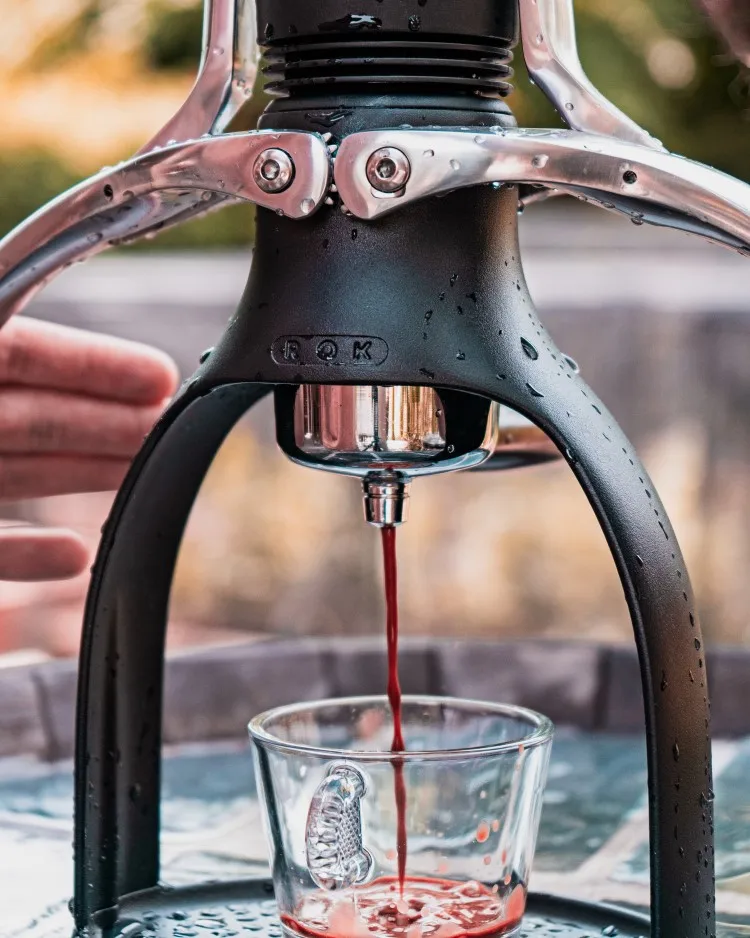 Outdoor-Portable-Manual-Pressure-Coffee-Machine-Espresso-Compression ...