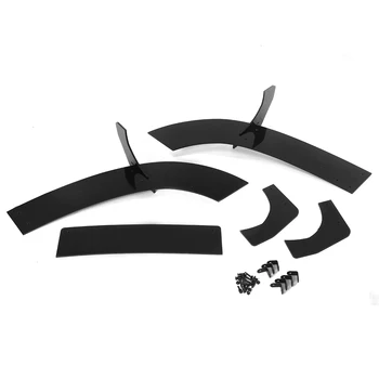 Car Rear Diffuser Lip Rear Side Splitters For VW Golf MK5 R32 2005 2006 ...