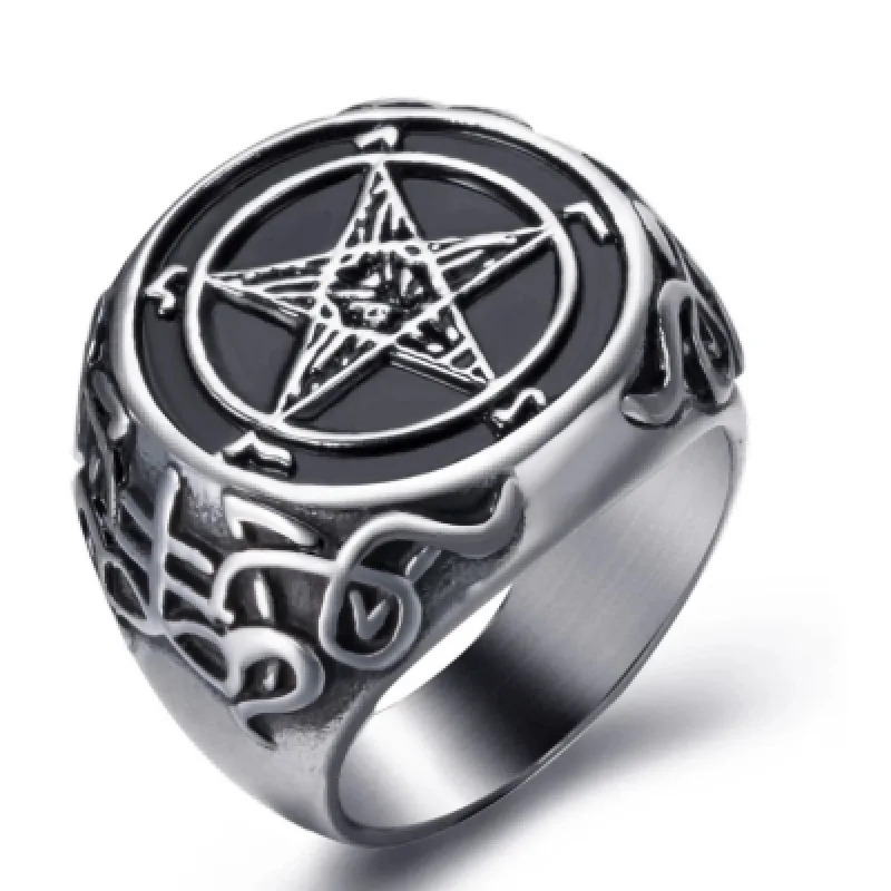 New-Punk-Sex-Demon-Satan-Devil-Pentagram-Men-s-Ring-Fashion-Trend-Casual-Jewelry-Accessories ...