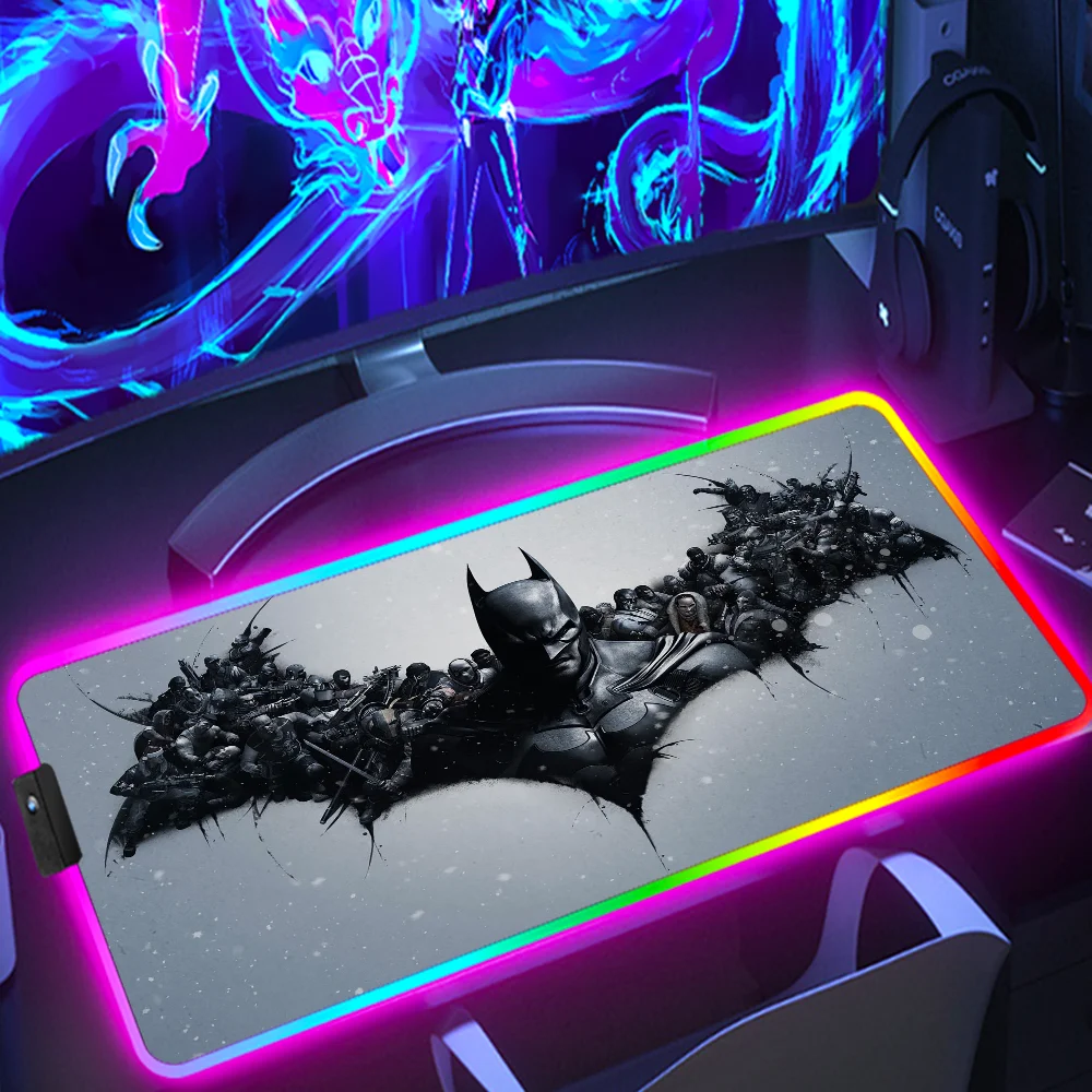 Batmans-Large-Mouse-Pad-Xxl-Pc-Gamer-Desk-Accessories-Mousepad-Rgb ...