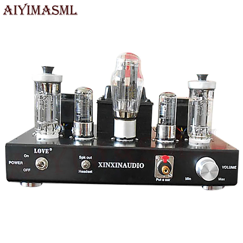 Aiyima Smsl Small 300b Fu50 5z3p 6j8p 717a Single-ended Class A Vacuum Tube Amplifier 2.0 12w ...