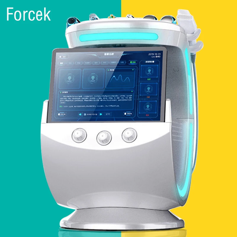 7 In 1 Smart Ice Blue Analyzer Multifunction Facial Machine Diamond ...
