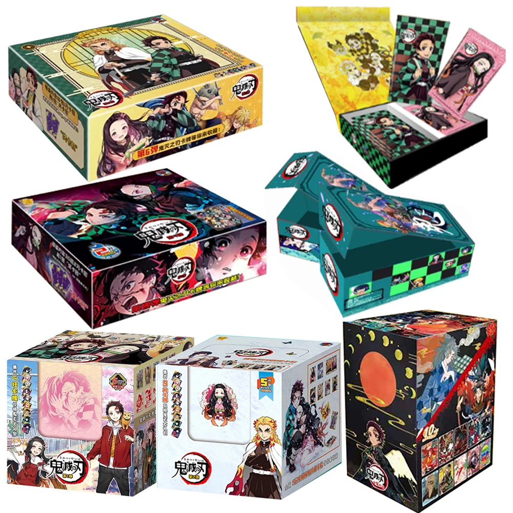 New-Original-Demon-Slayer-Cards-Infinite-Train-SSP-Card-Diamond-Rare ...