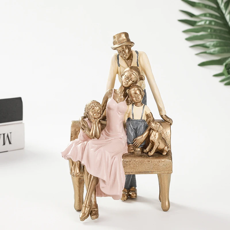 Decoration Sculpture Mother | Family Sculptures | Family Statues ...