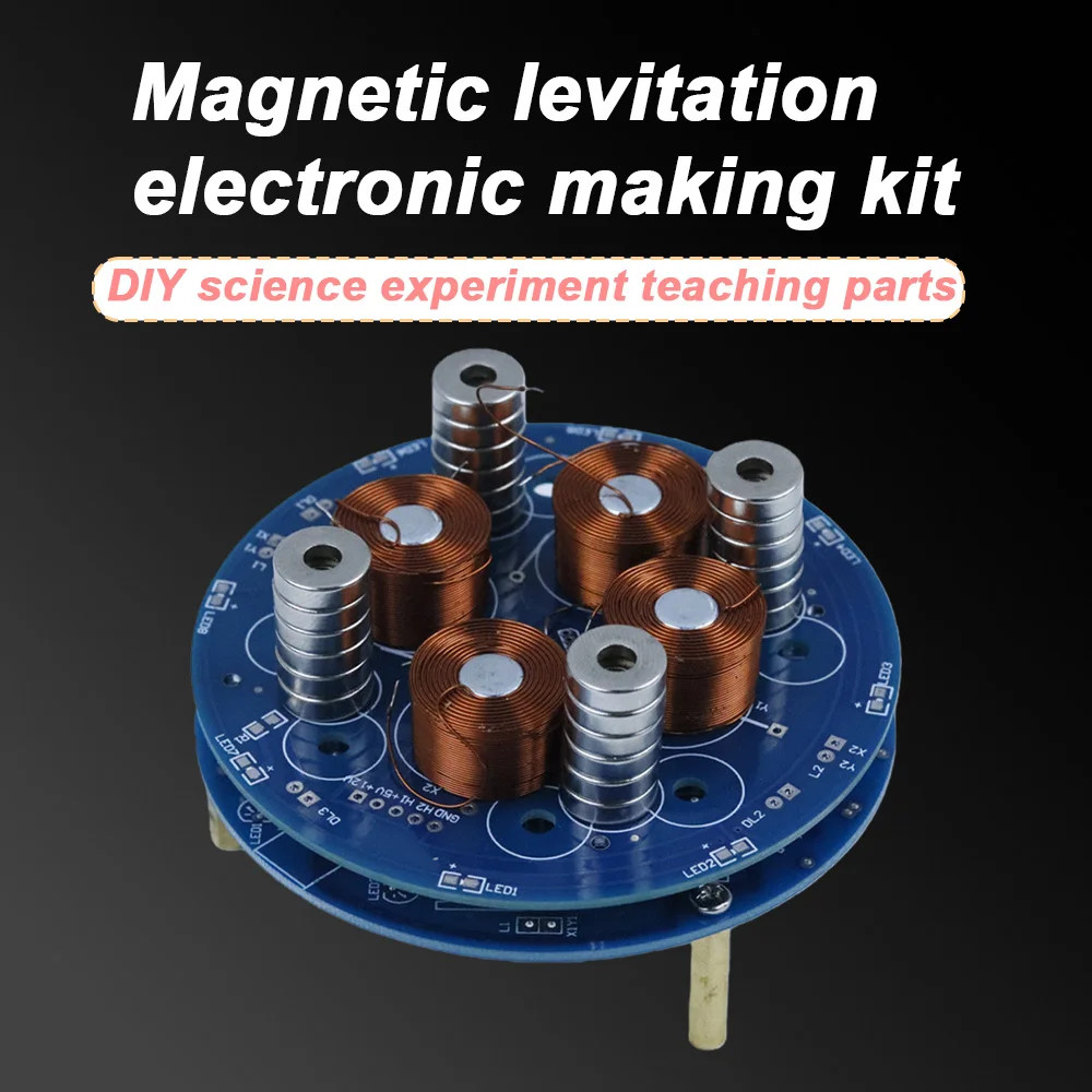 Magnetic Levitation DIY Electronic Kit Experimental Coil Push-down ...
