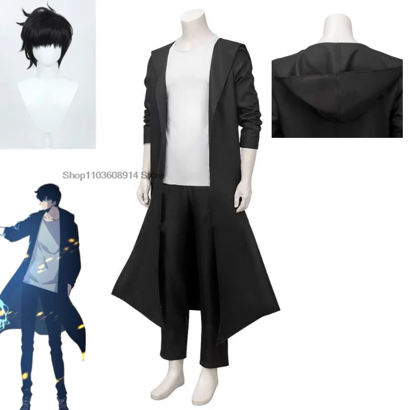 Anime-Knight-Killer-Sung-Jin-woo-Solo-Sung-Jinwoo-Leveling-Cosplay ...