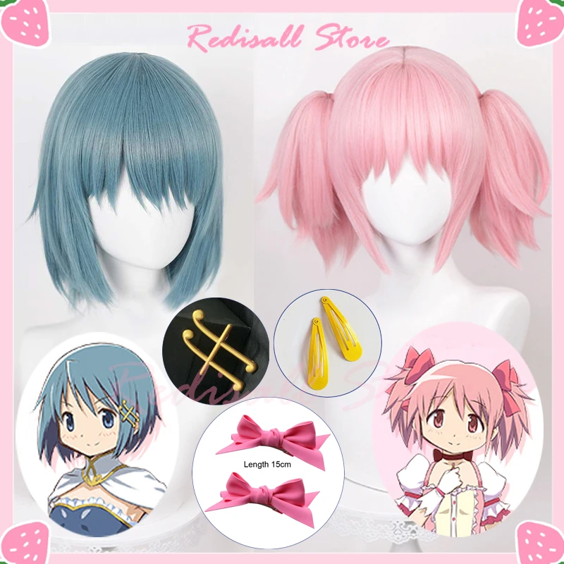 Puella-Magi-Madoka-Magica-Cosplay-Kaname-Madoka-Wig-Miki-Sayaka-Wig ...