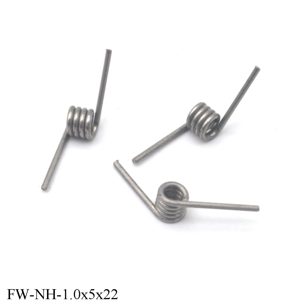 10PCS-Stainless-Steel-Torsion-Spring-1-0mm-Wire-Diameter-5mm-Outer ...