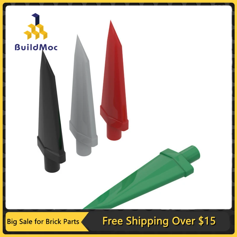 10Pcs-MOC-Parts-64727-Weapon-Spike-Flexible-3-5L-Compatible-Bricks-DIY ...