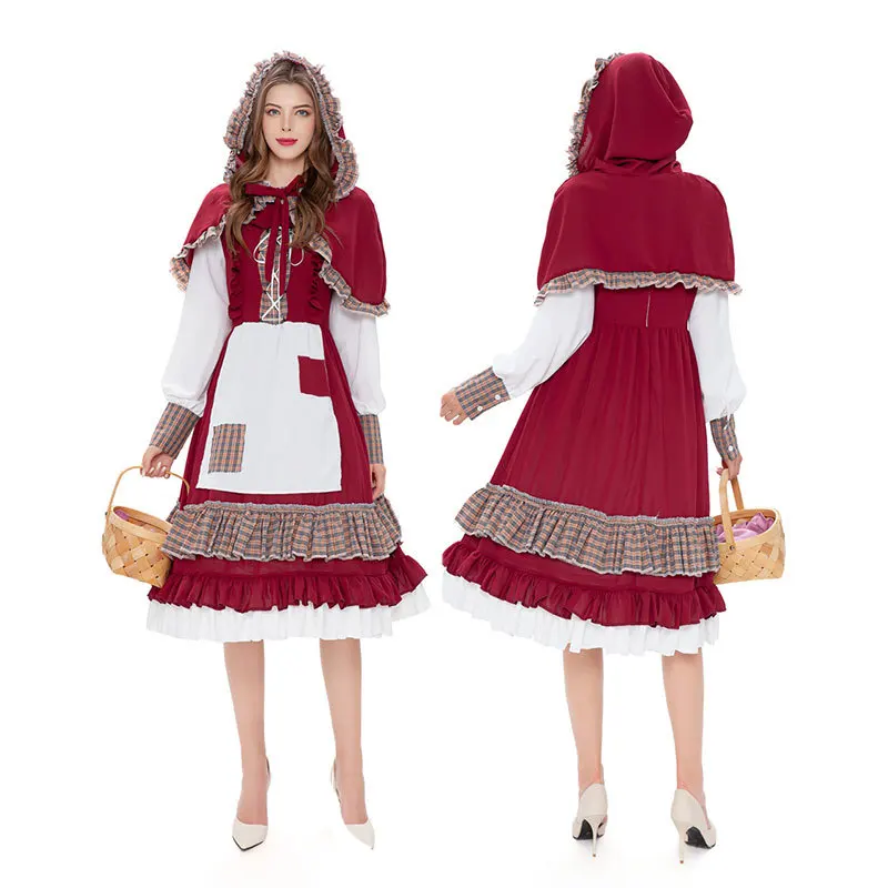 Halloween-Little-Red-Riding-Hood-Costume-Adult-Cosplay-Costume-Party ...