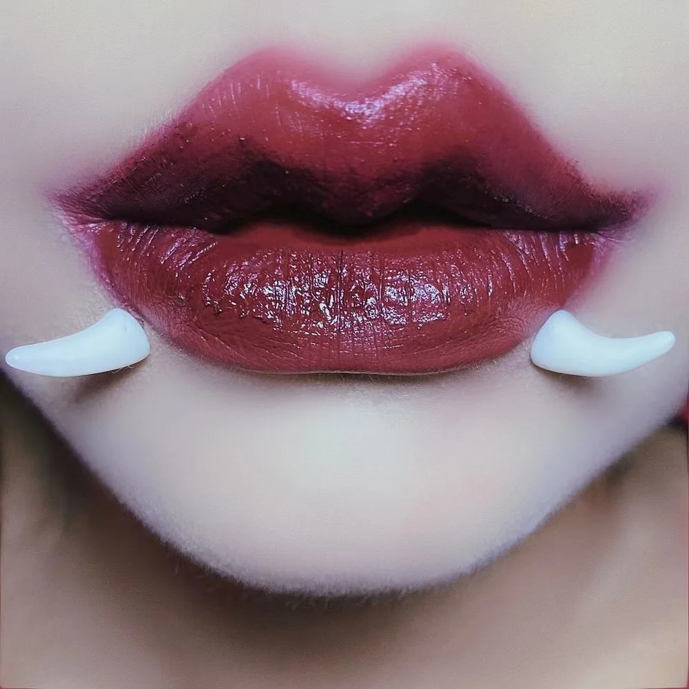 Disturbed Labret Piercing