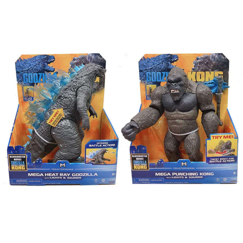 Godzilla-Kong-Mega-Punching-Action-Figures-para-Crian-as-Warbat-Gojiras ...