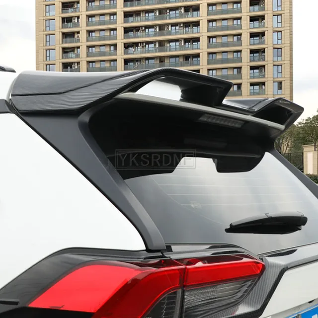 Rear Tail Spoiler Wing Roof Trunk Lip Glossy Black Body Kits